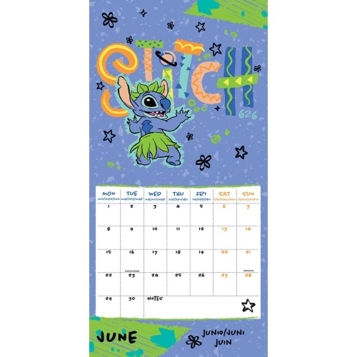 Lilo & Stitch Official 2026 Calendar Disney Officially Licensed ...