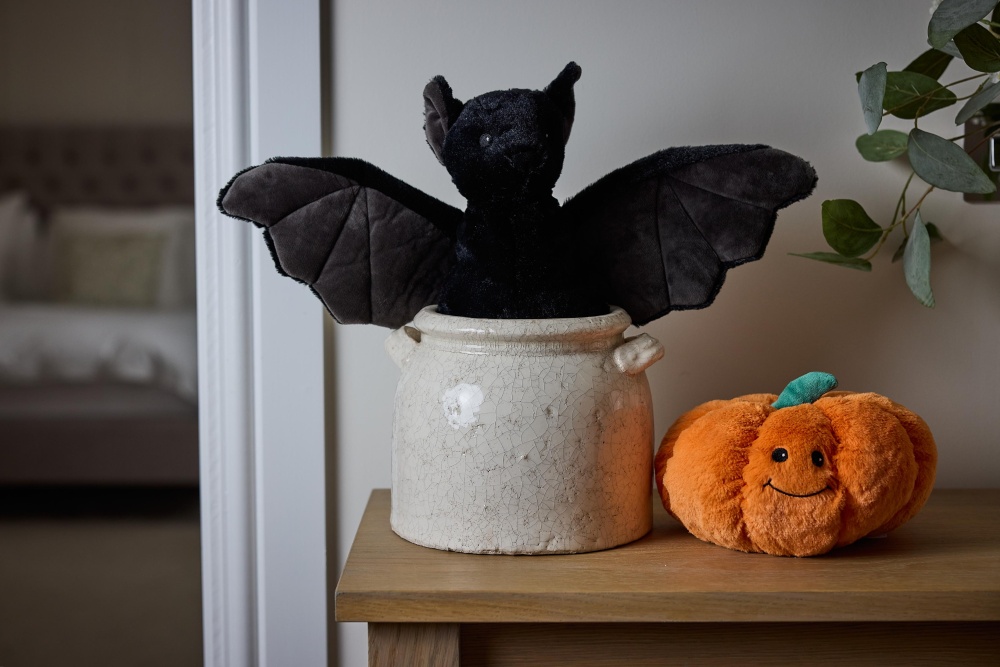 Warmies Black Bat Cozy Plush - threelittlebears.co.uk