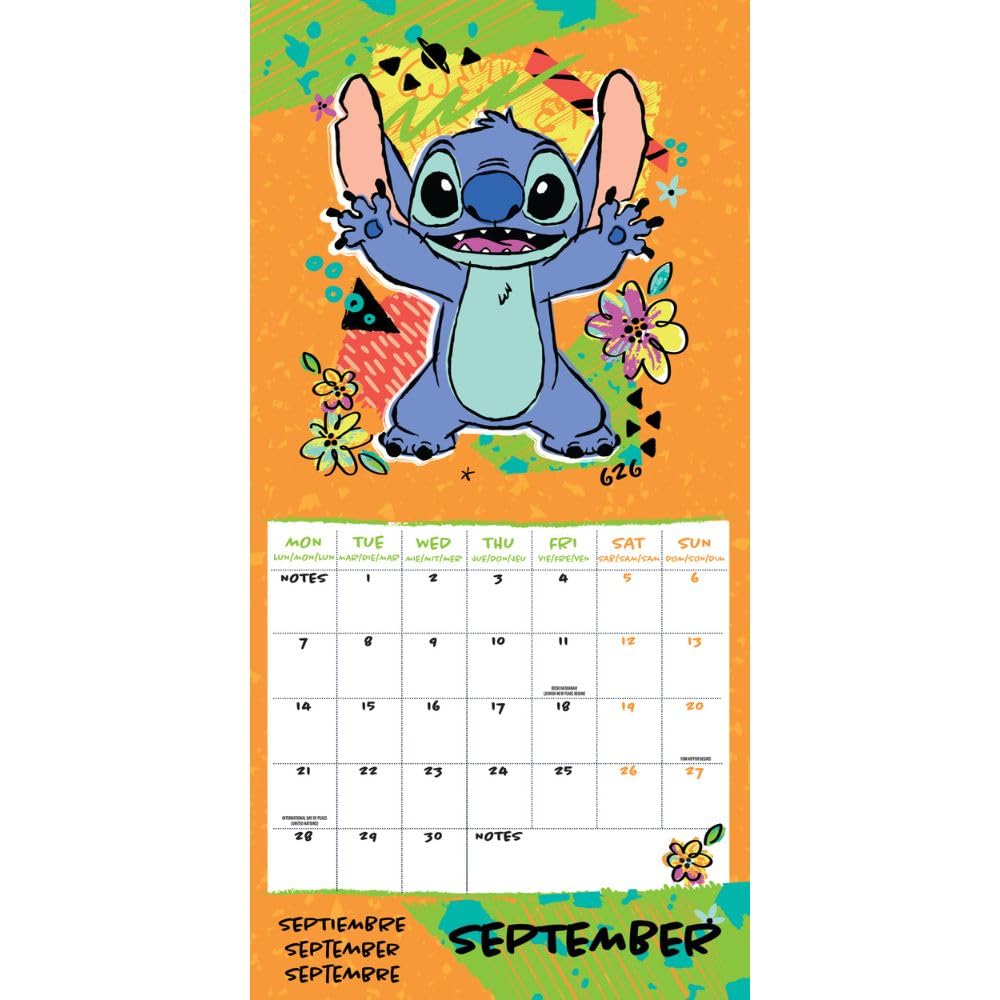 Lilo & Stitch Official 2026 Calendar Disney Officially Licensed ...