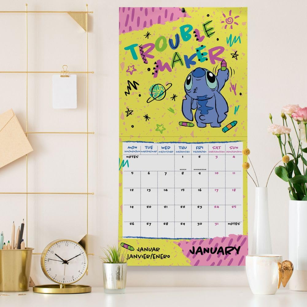 Lilo & Stitch Official 2026 Calendar Disney Officially Licensed ...