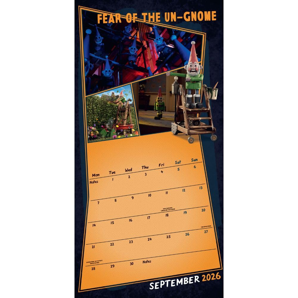 Wallace and Gromit 2026 Square Wall Calendar Officially Licensed ...