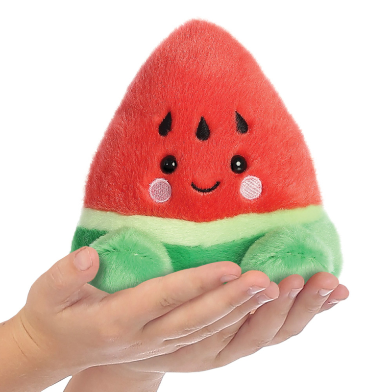Sandy Watermelon 5" Soft Toy Aurora Palm Pals - threelittlebears.co.uk