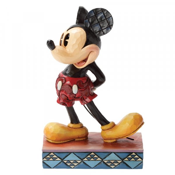 Disney Traditions The Original - Mickey Mouse Personality Pose Figurine ...