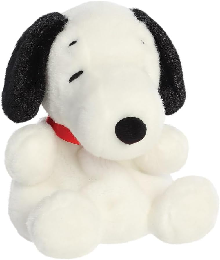 Peanuts Snoopy Palm Pals 5" Soft Toy - threelittlebears.co.uk