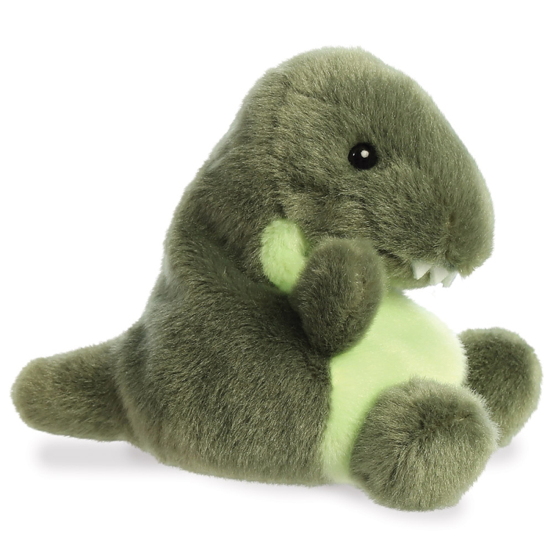 Aurora Palm Pals Tyranno Rex Dinosaur 5" Soft Toy - threelittlebears.co.uk