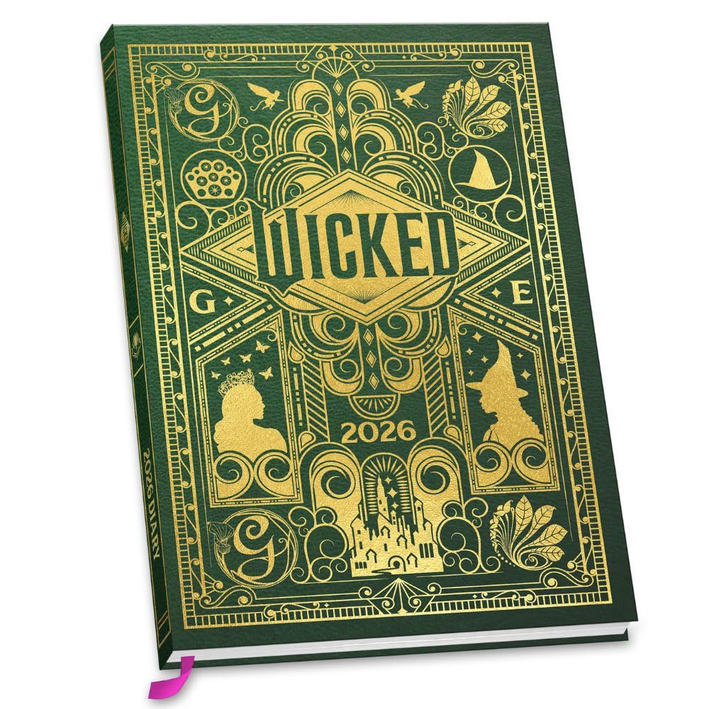 Wicked Official 2026 Diary A5 - threelittlebears.co.uk