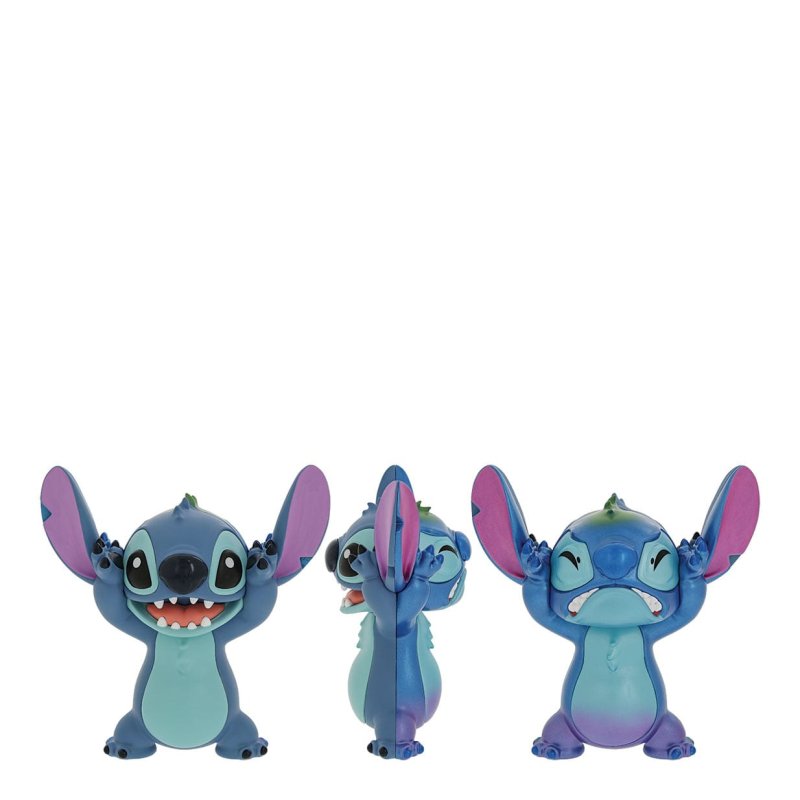 Disney Showcase Stitch Double Faced Figurine - threelittlebears.co.uk