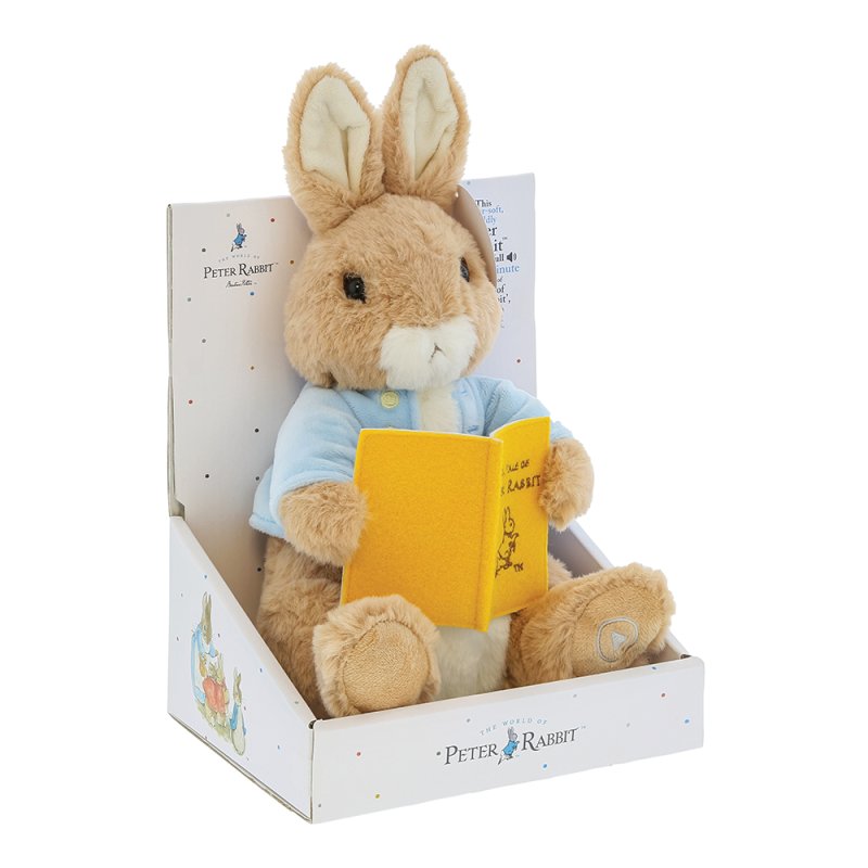Beatrix Potter Peter Rabbit Large Animated Soft Toy - threelittlebears ...