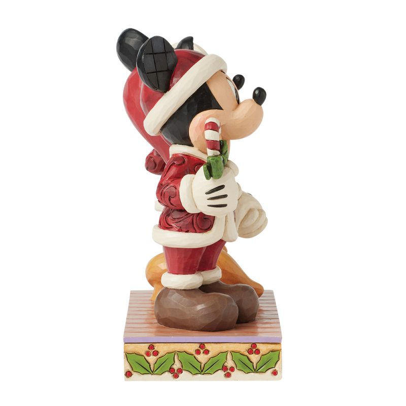 Disney Traditions Mickey & Minnie With Candy Canes Figurine ...