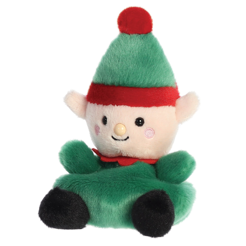 Aurora Palm Pals Jolly Elf 5" Soft Toy - threelittlebears.co.uk