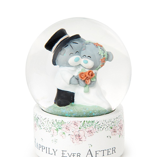 Me To You Wedding Snowglobe Uk