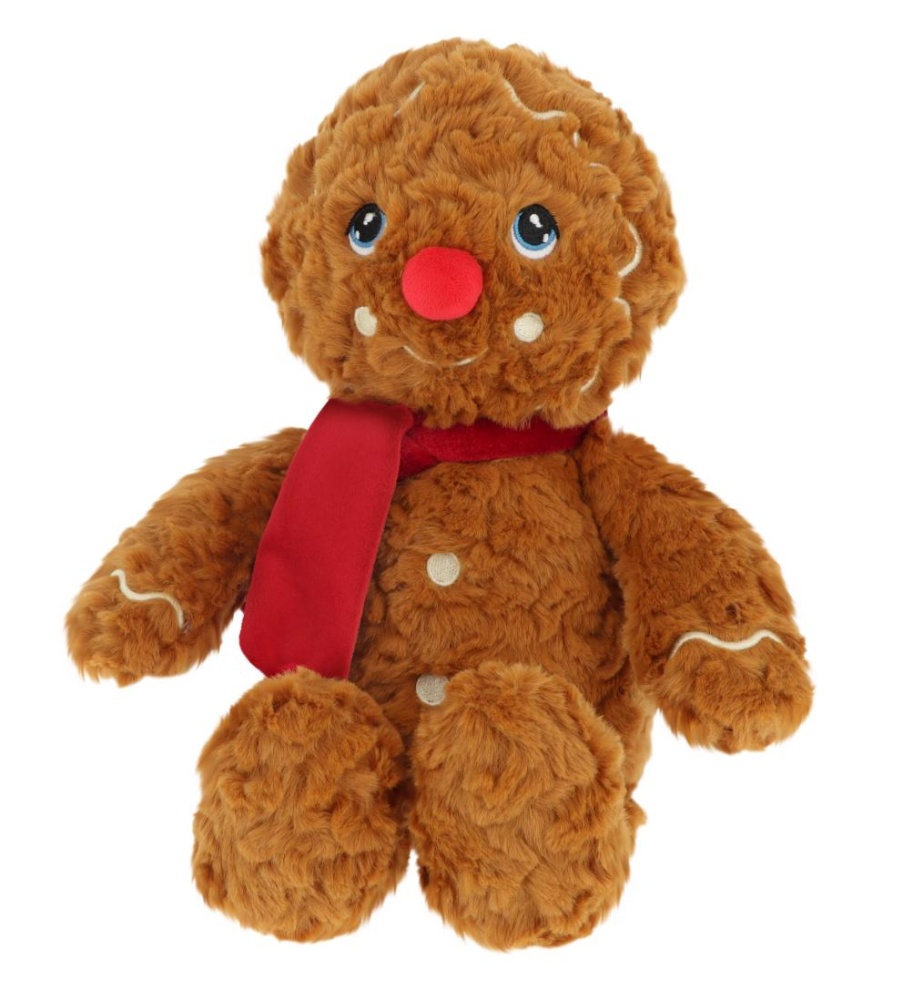 Keel Toys Keeleco 25cm Gingerbread Man Christmas Plush Soft Toy ...