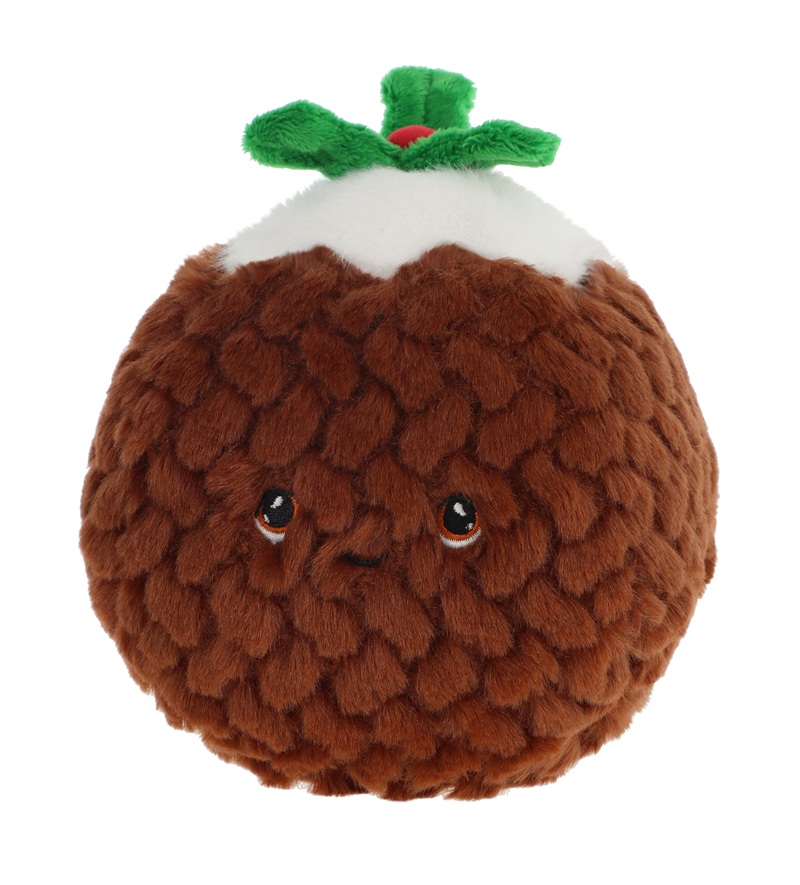 Keel Toys Keeleco 12cm Christmas Pudding Plush Soft Toy ...