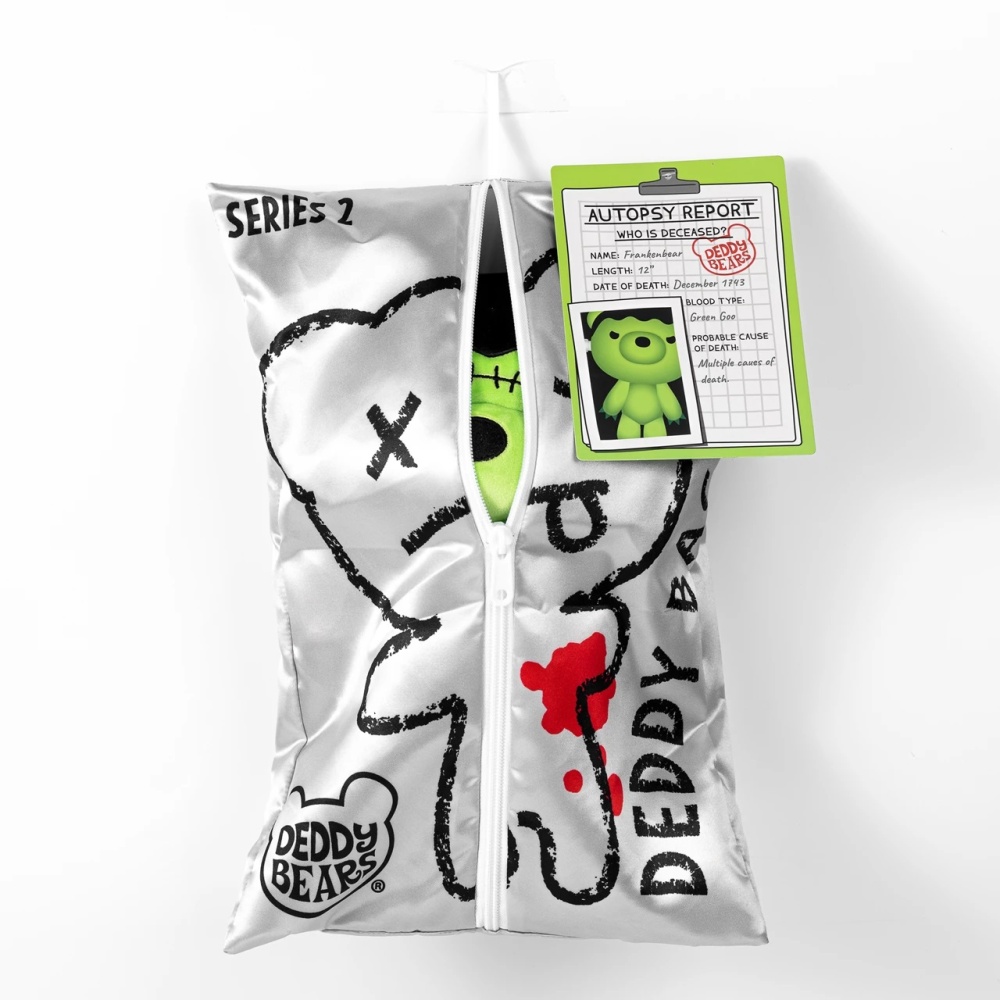 Frankenbear Body Bag Deddy Bear 12" Plush Series 2 - threelittlebears.co.uk
