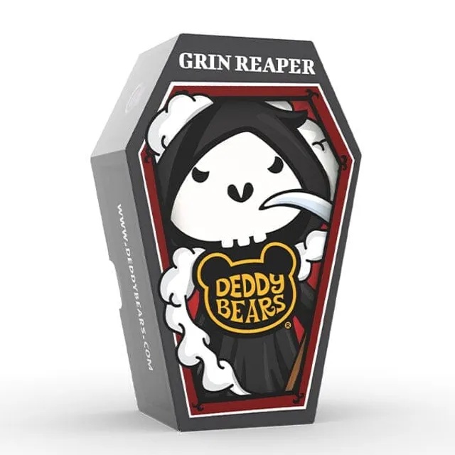 Grin Reaper Coffin Deddy Bear 14cm Plush Halloween Series 1 ...