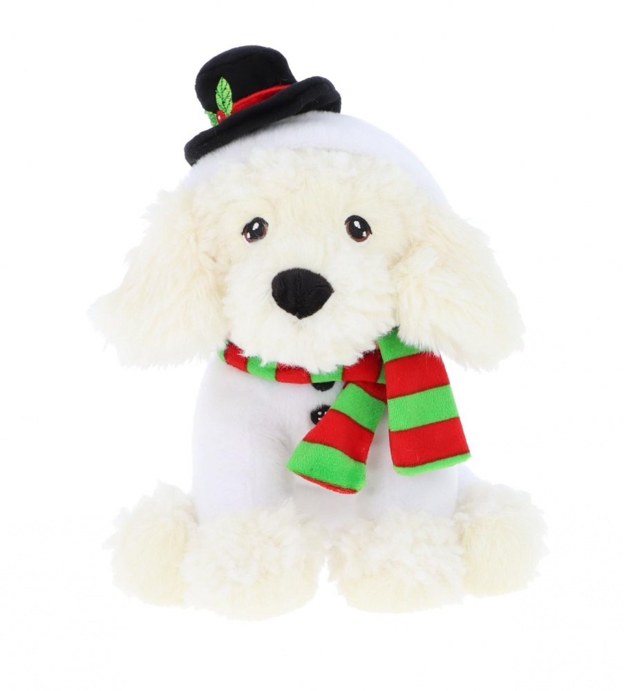 Keeleco Cockapoo in Christmas Outfit 20cm Soft Toy Keel Toys 3 assorted ...