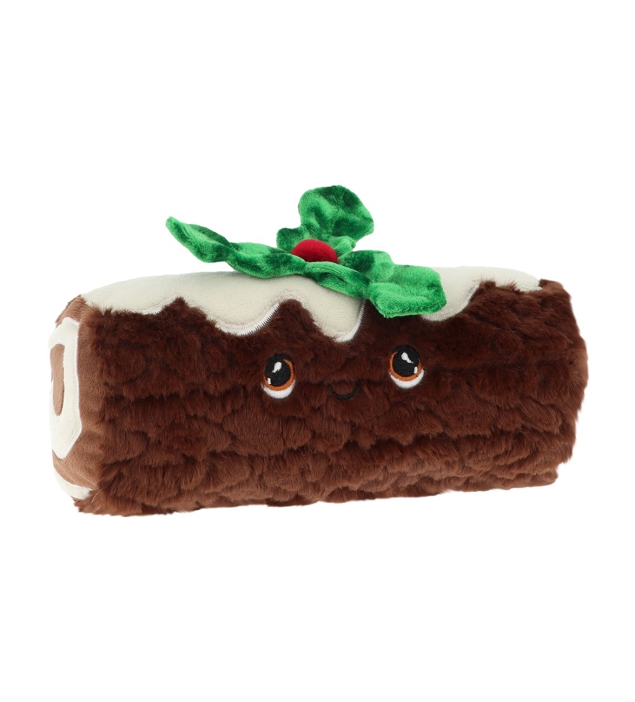 Keel Toys Keeleco 16cm Christmas Yulelog Plush Soft Toy ...