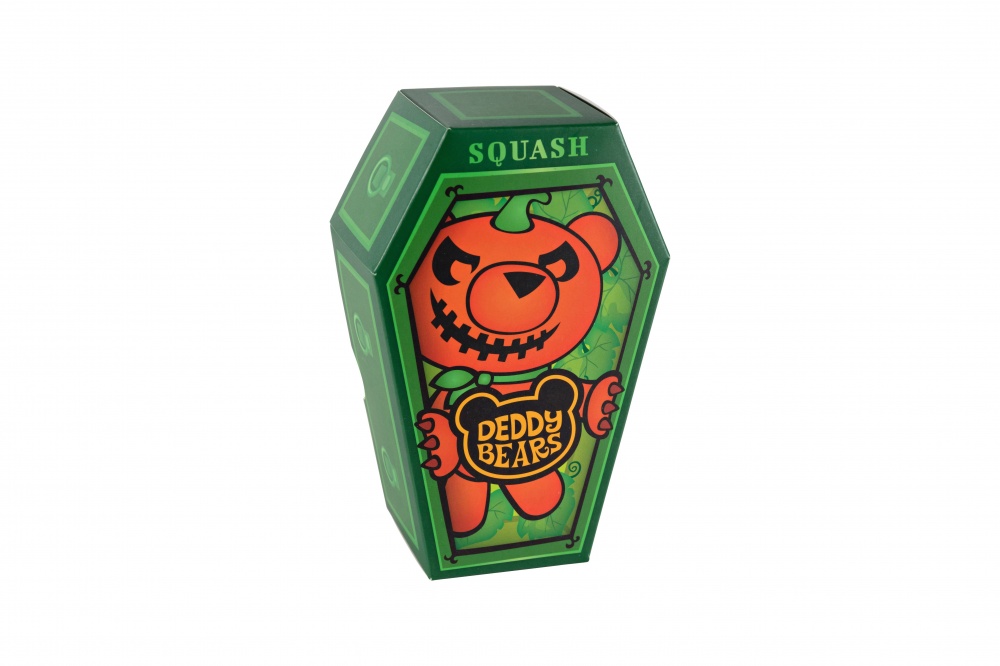 Squash Coffin Deddy Bear 14cm Plush - threelittlebears.co.uk
