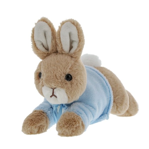 Beatrix Potter Peter Rabbit Lying Plush Toy - threelittlebears.co.uk