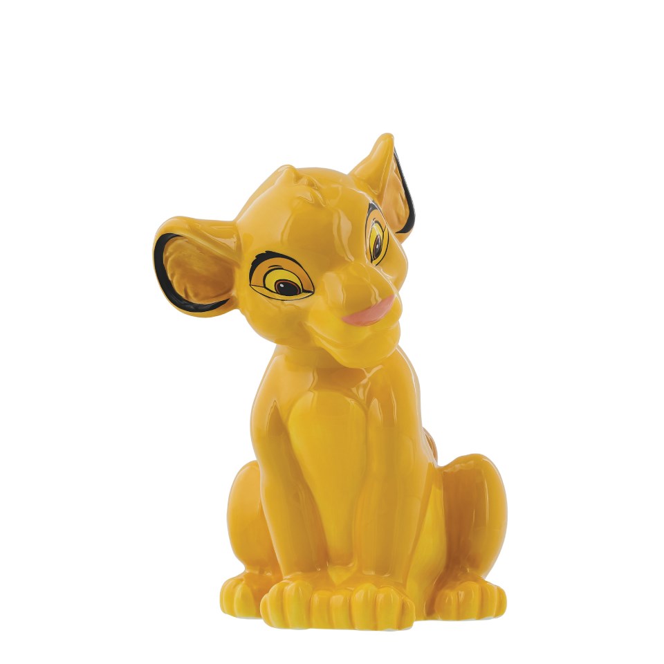 Disney Enchanting Simba Money Bank / Money Box - threelittlebears.co.uk