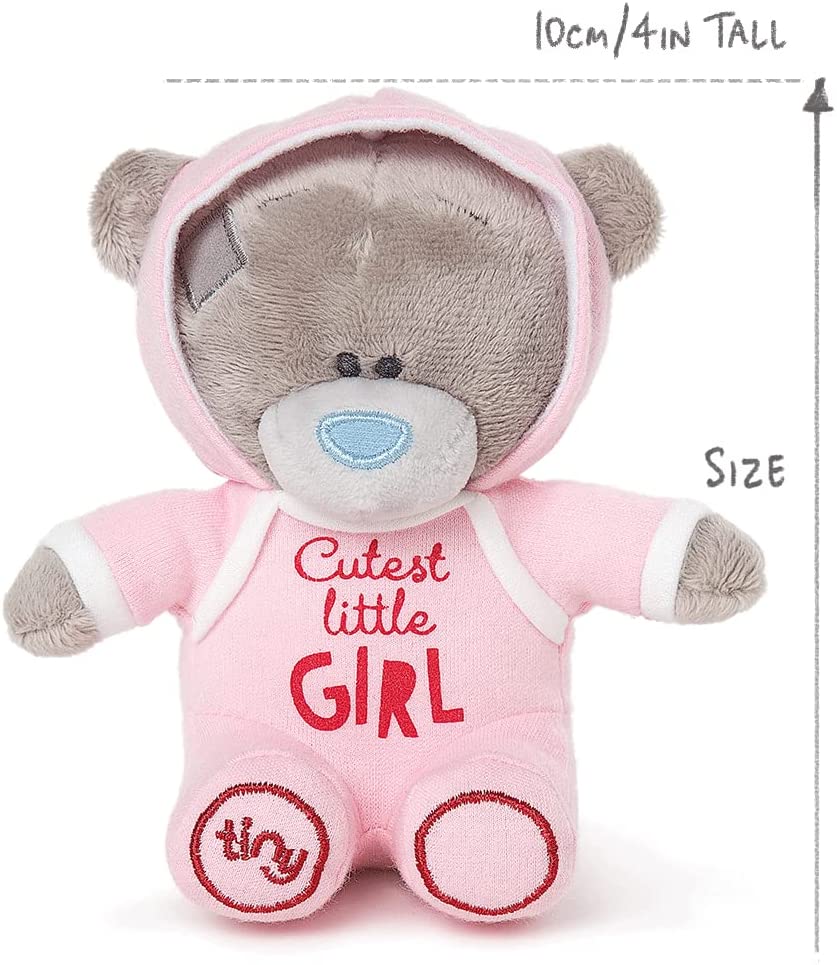Me to You - Tiny Tatty Teddy Cutest Little Girl Pink Baby Grow Push ...