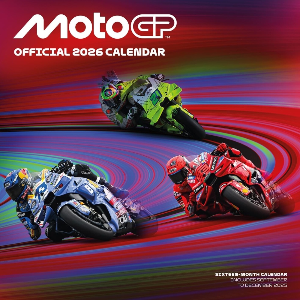 Moto GP Official 2026 Calendar - threelittlebears.co.uk