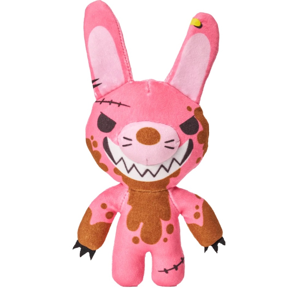 Conejo Diablo Easter Coffin Deddy Bear 14cm Plush - threelittlebears.co.uk