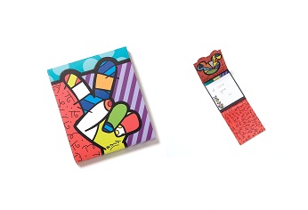 Disney by Britto - Peace and Love Mickey Mouse Notepad ...