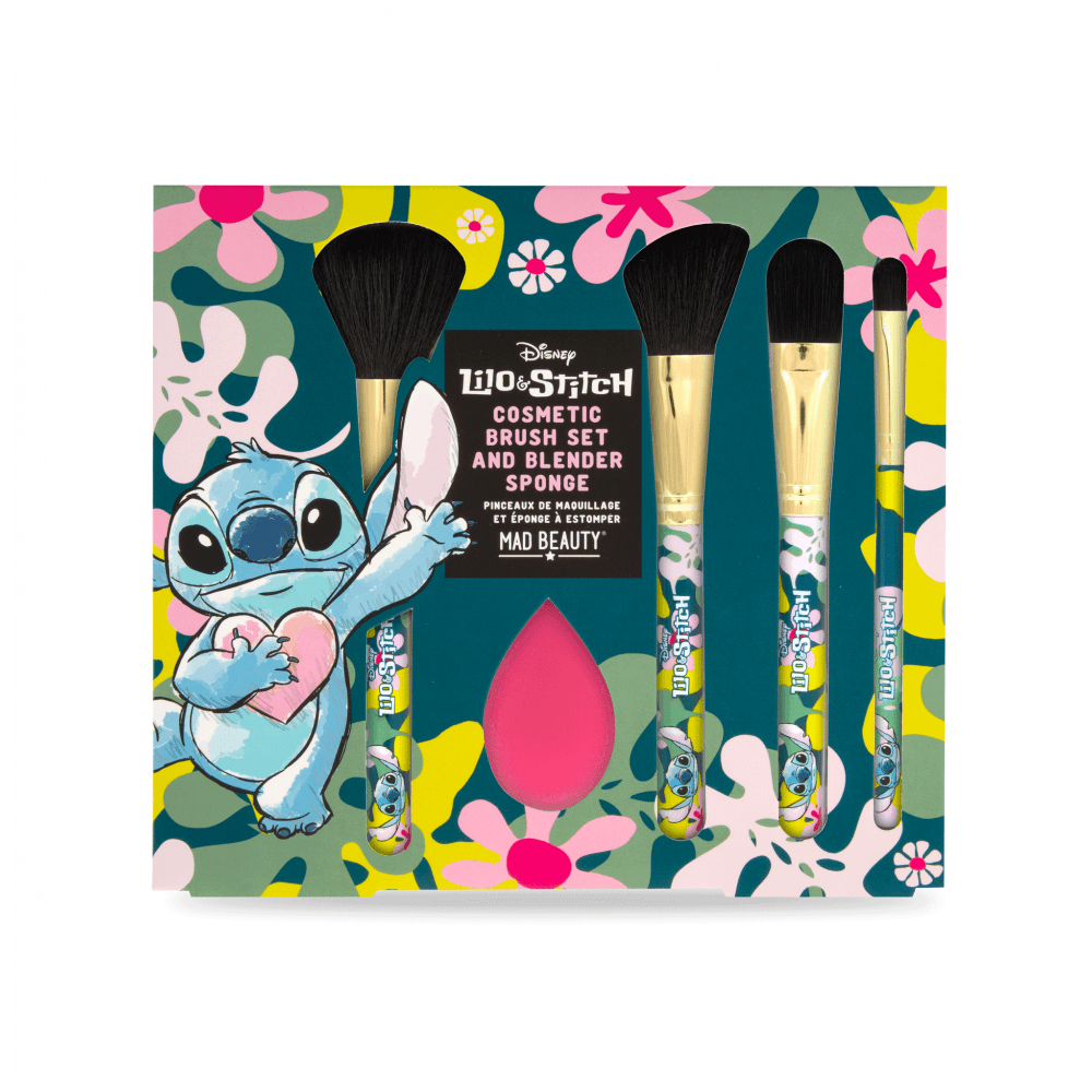 Disney Disney Lilo & Stitch Cosmetic Brush & Blender Gift Set Make Up ...