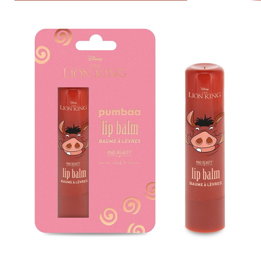 Disney Lion King Reborn Lip Balm Pumba - Watermelon - threelittlebears.co.uk