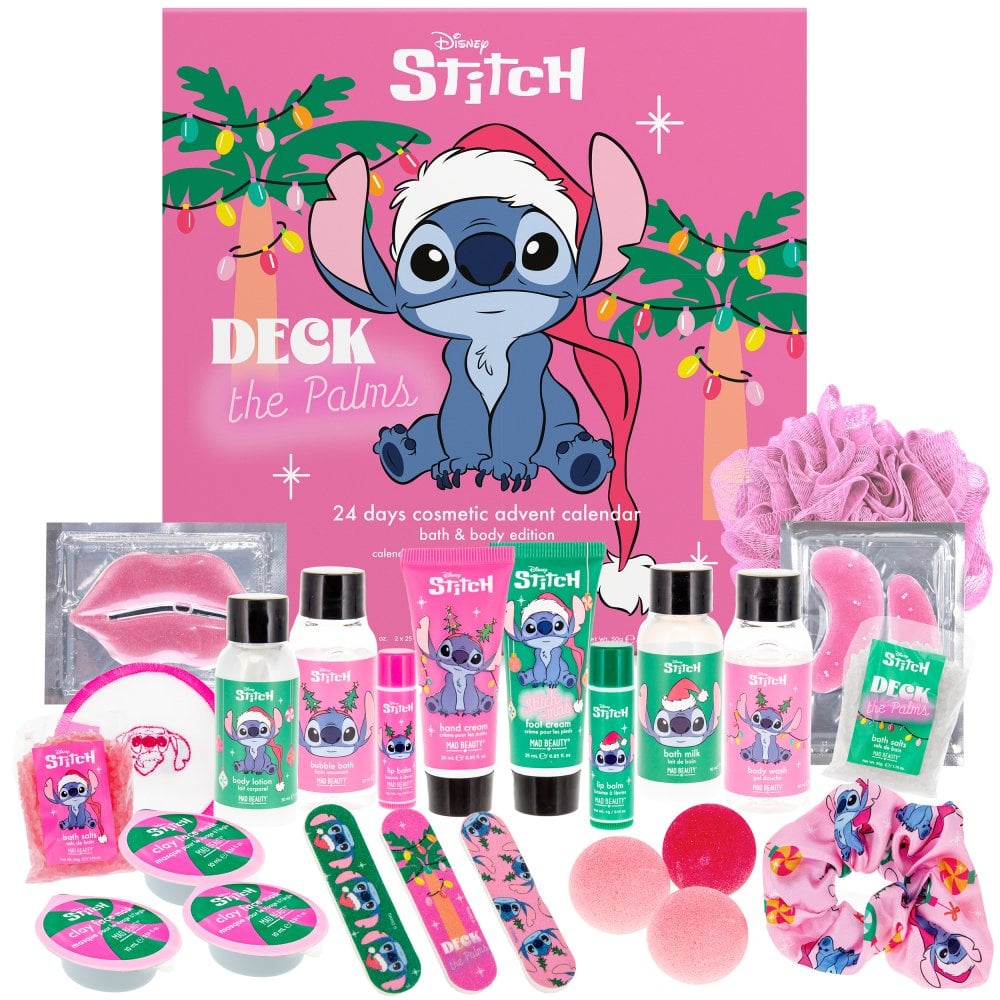 Disney Stitch Disney Stitchmas 24 Day Advent Calendar Countdown to ...