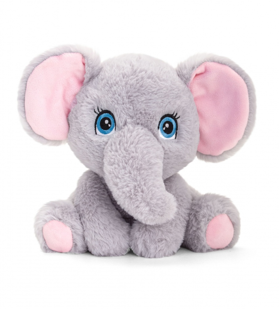 Keel Toys Keeleco Elephant 16cm Adoptable World Eco Plush Soft Toy ...
