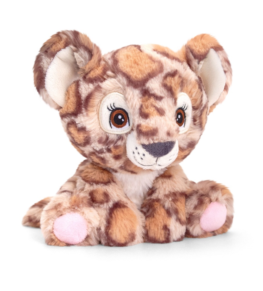 Keel Toys Keeleco Clouded Leopard 16cm Adoptable World Eco Plush Soft ...