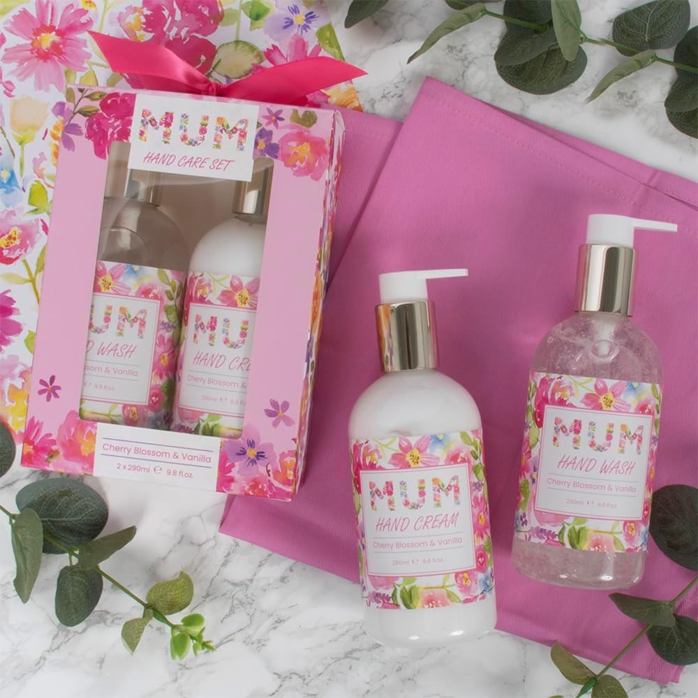 Mum Hand Care Wash & Hand Cream Duo Gift Set - threelittlebears.co.uk