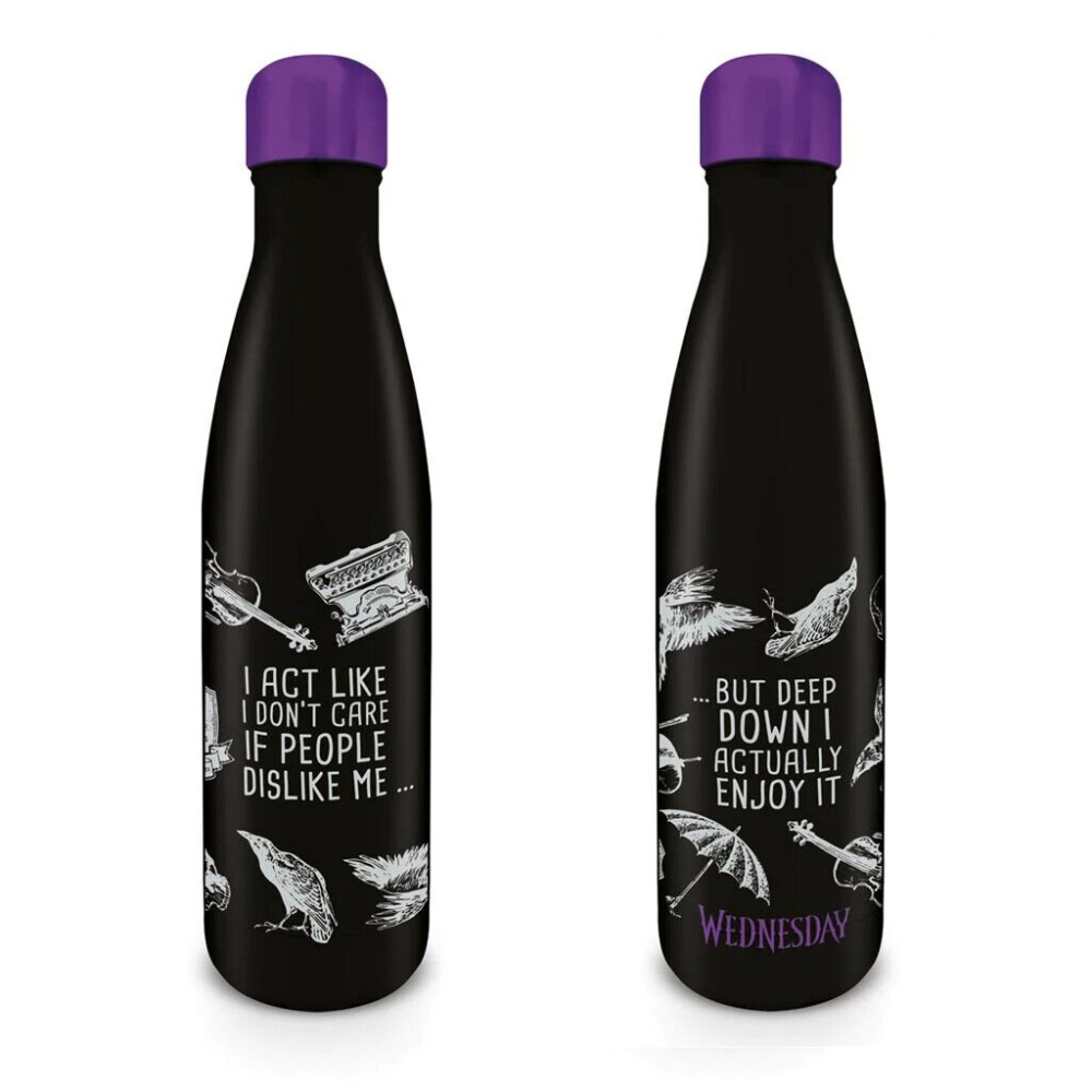 Wednesday Addams Water Bottle Stainless Steel Vacuum Drink Bottle ...