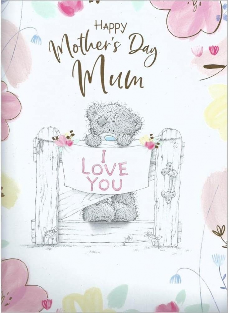 Me to You I Love you Mum Large Mother's Day Card - threelittlebears.co.uk
