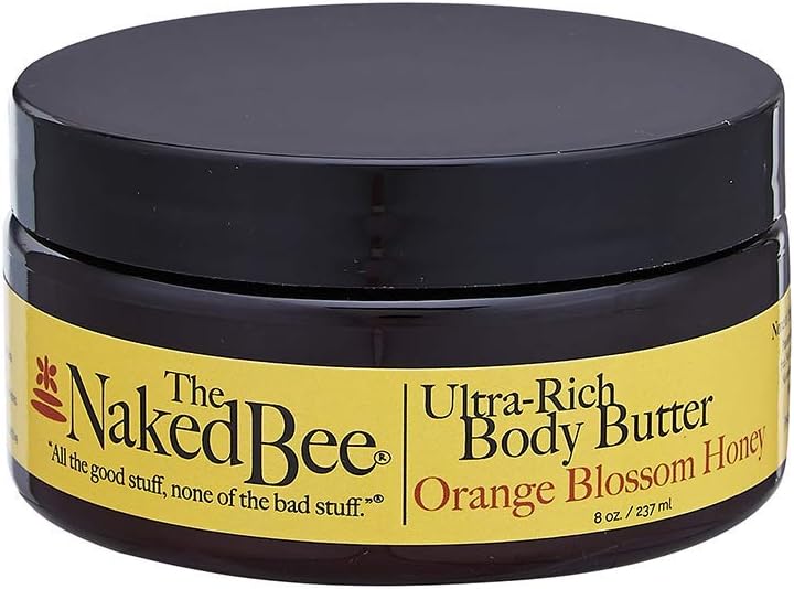 The Naked Bee Orange Blossom Ultra Rich Body Butter Lotion 8oz ...