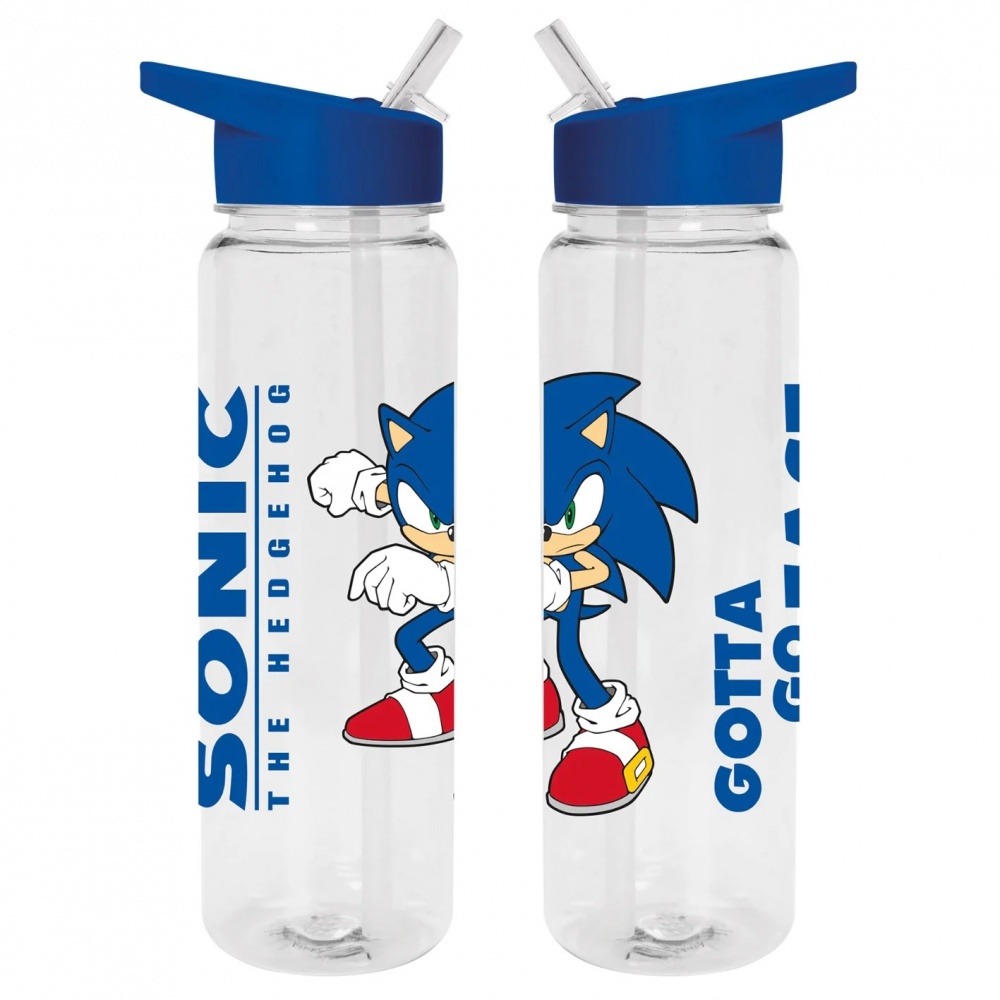 Sonic The Hedgehog Gotta Go Fast Water Bottle 25oz/700ml ...