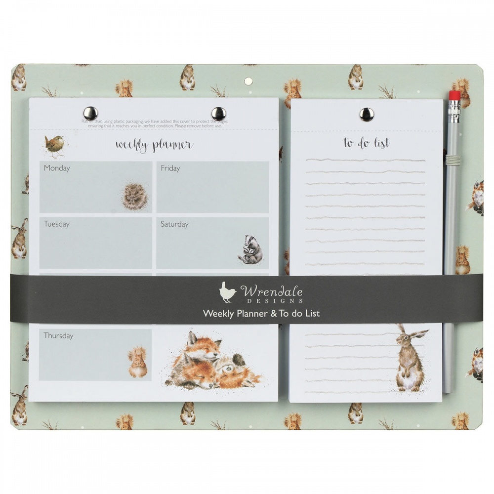 Wrendale Designs Weekly Planner And To Do List . - threelittlebears.co.uk