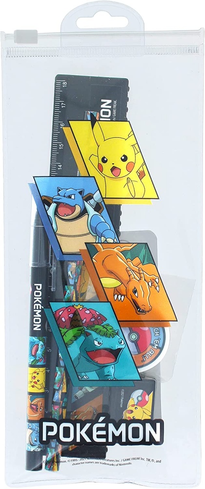 Pokemon Stationery Set - threelittlebears.co.uk
