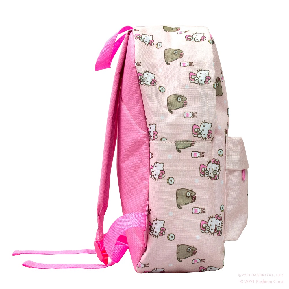 Hello Kitty x Pusheen Pink Backpack - threelittlebears.co.uk