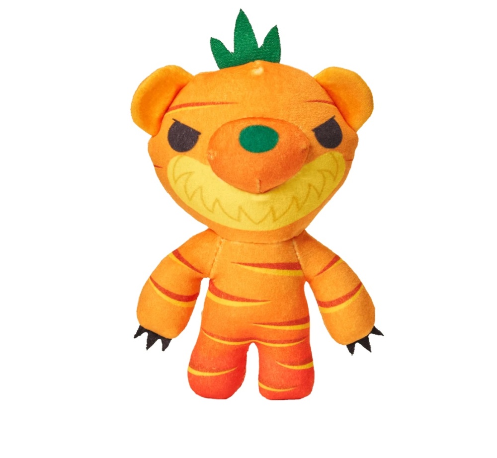 Raw-Raw Easter Coffin Deddy Bear 14cm Plush - threelittlebears.co.uk