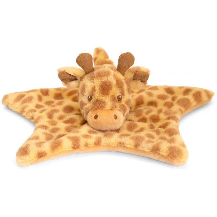 Keeleco Huggy Snuggle Giraffe Newborn Baby Comforter Soft Toy Security ...