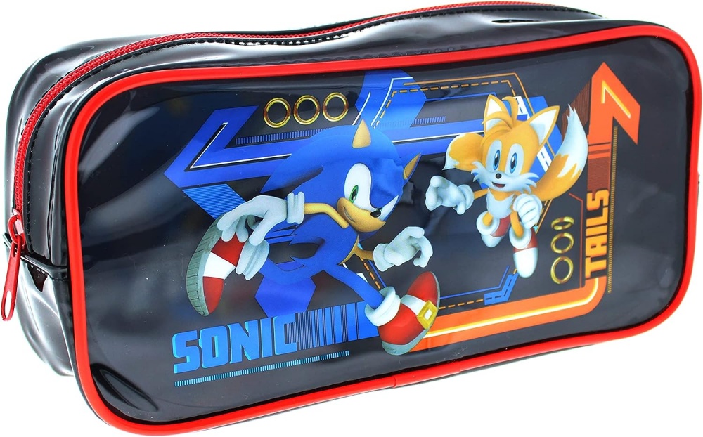 Sonic The Hedgehog Pencil Case - threelittlebears.co.uk