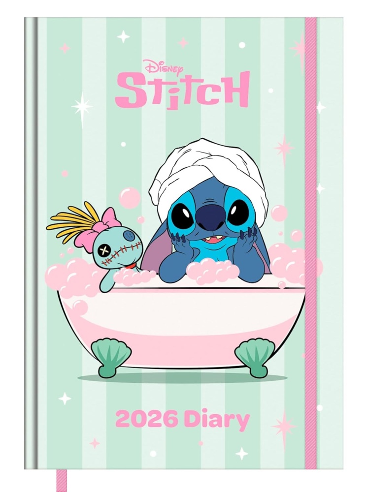 Disney Lilo and Stitch Hardcover 2026 Diary A5 Day per page ...