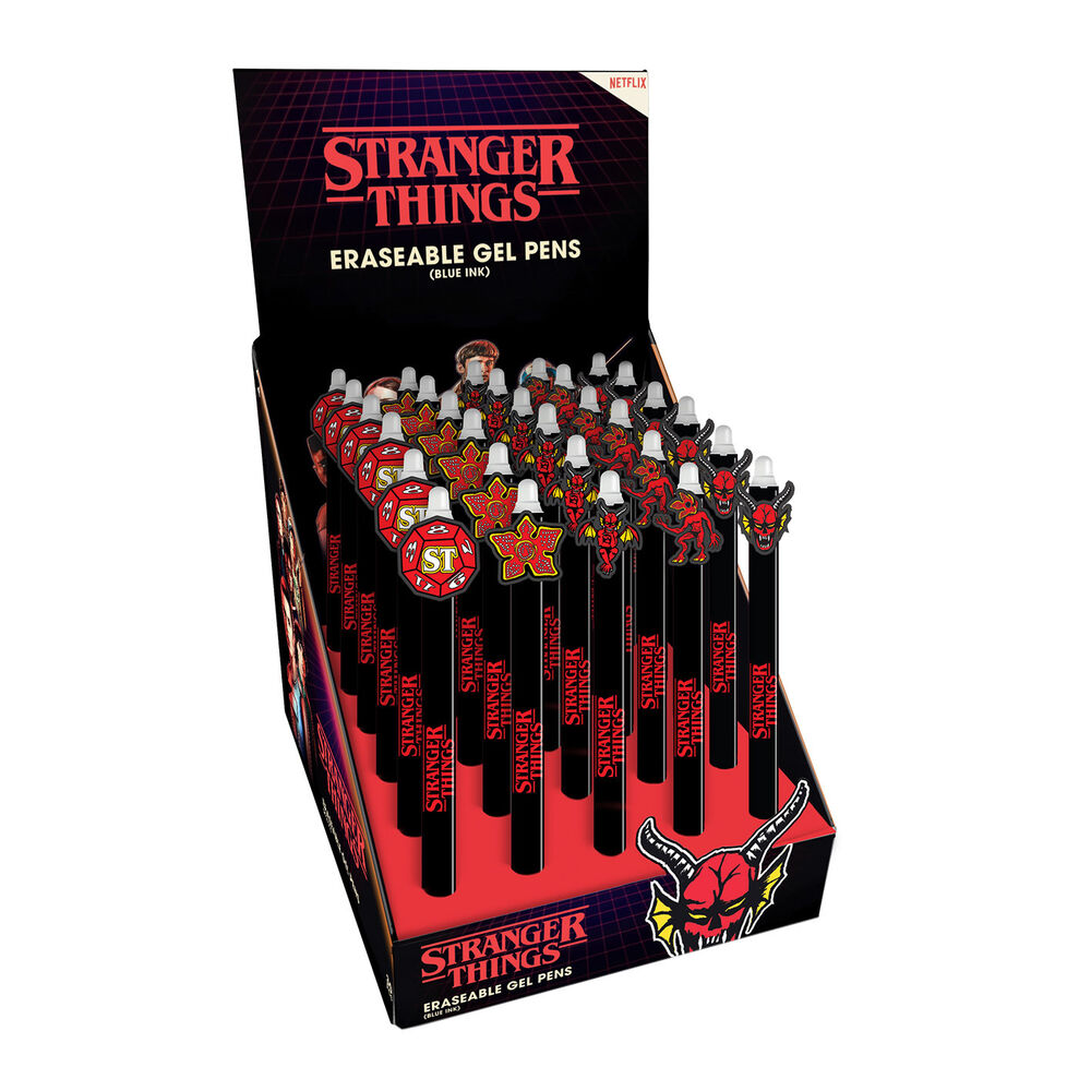 Stranger Things - Erasable Gel Pen - 1 random design sent ...