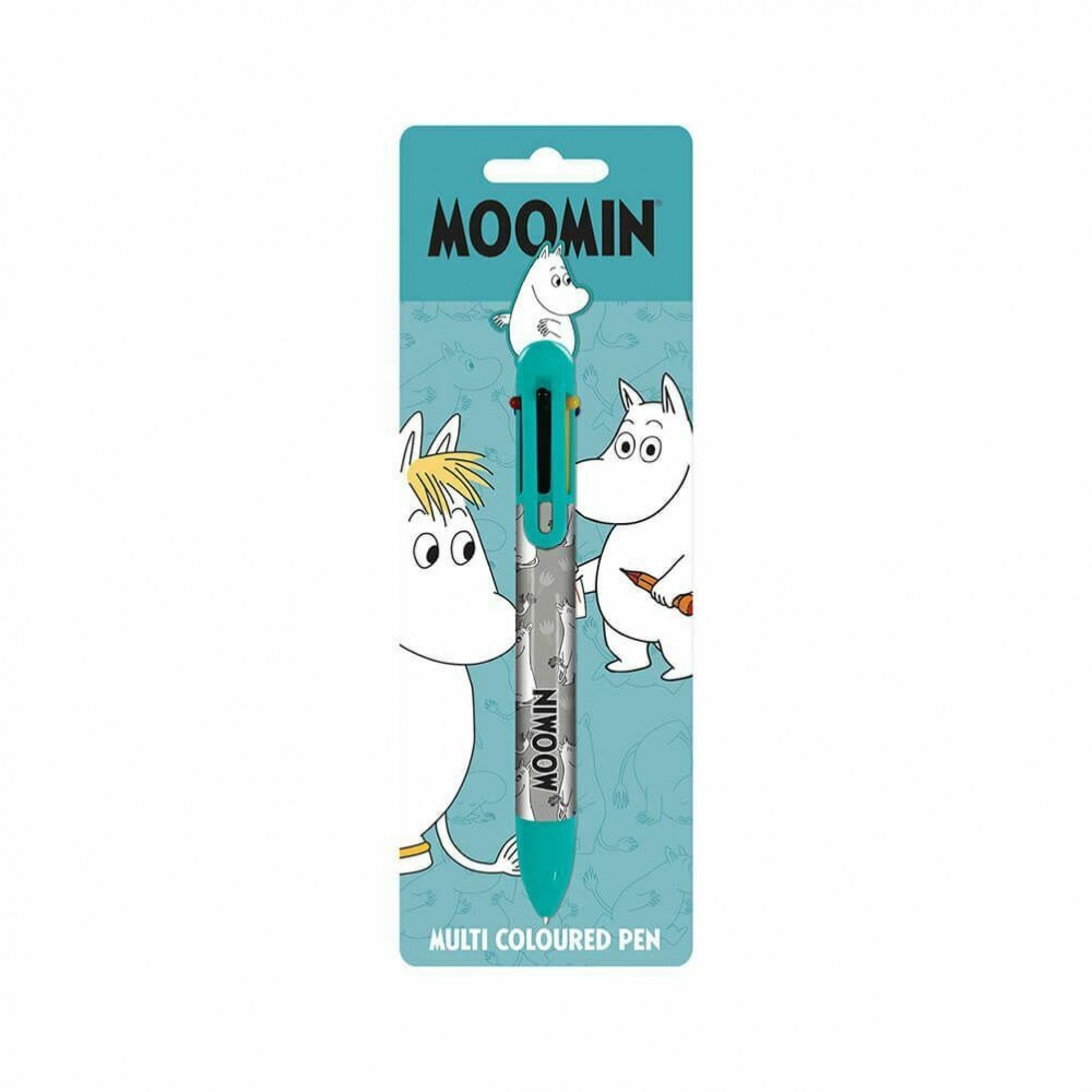 Moomin 6 in1 Multi Colour Pen Moomins - threelittlebears.co.uk