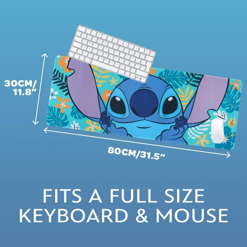 Disney Stitch Desk Mat large Mouse Pad - threelittlebears.co.uk