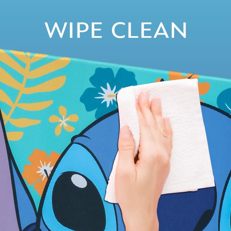 Disney Stitch Desk Mat large Mouse Pad - threelittlebears.co.uk