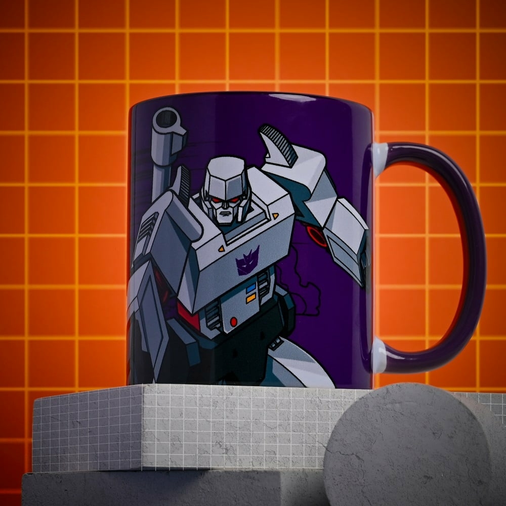 Transformers mug Decepticons Megatron Ceramic Mug - threelittlebears.co.uk